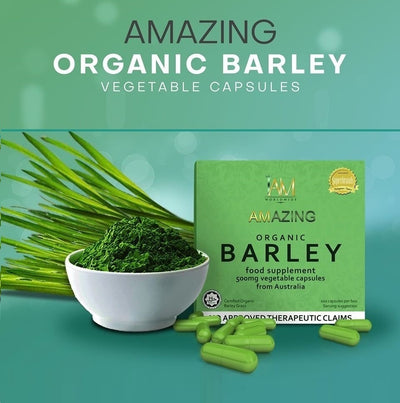 Organic Pure Barley Capsules - Organico