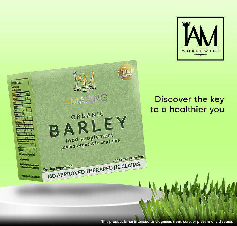 Organic Pure Barley Capsules – Organico